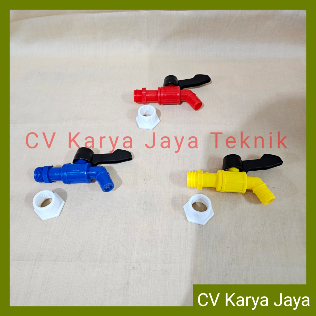 Jual Kran Air Plastik PVC ISCO ½” ¾” / Kran Taman Rumah Dapur | Shopee ...
