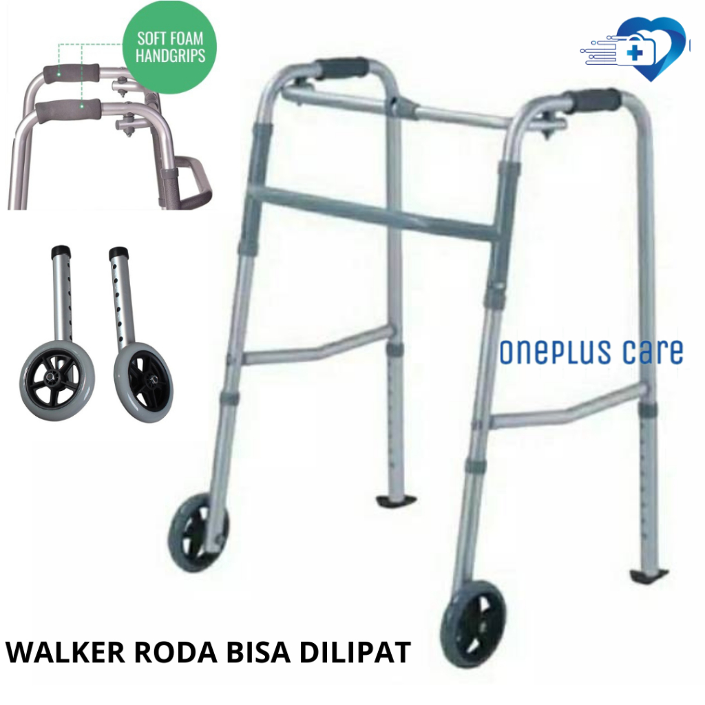 Jual Walker Roda Lansia Alat Bantu Jalan Dengan Roda Orang tua Dewasa ...
