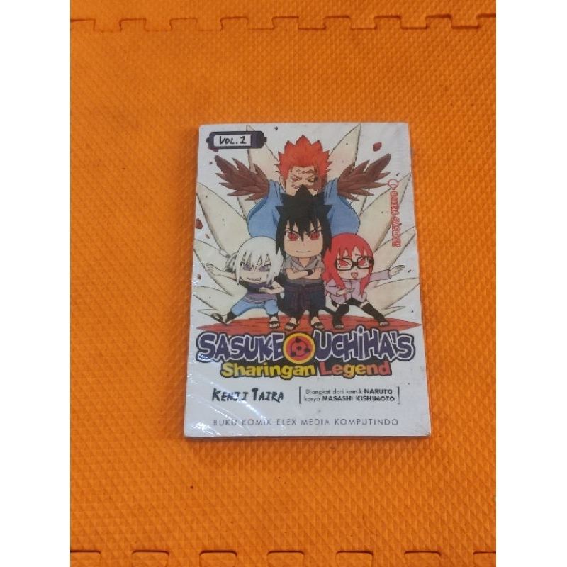 Jual komik sasuke uchiha's sharingan legend volume 1 / kenji taira ...