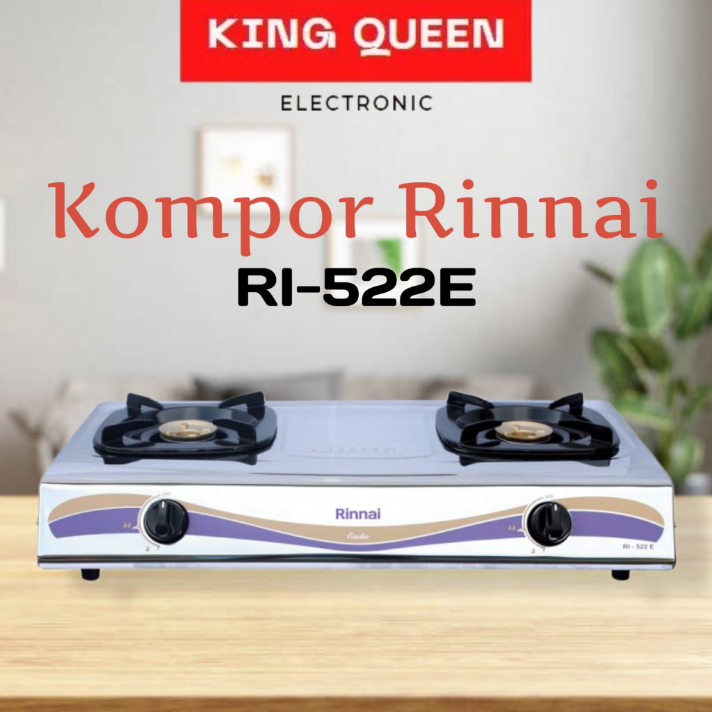 Jual Kompor Gas Rinnai RI-522E | Shopee Indonesia