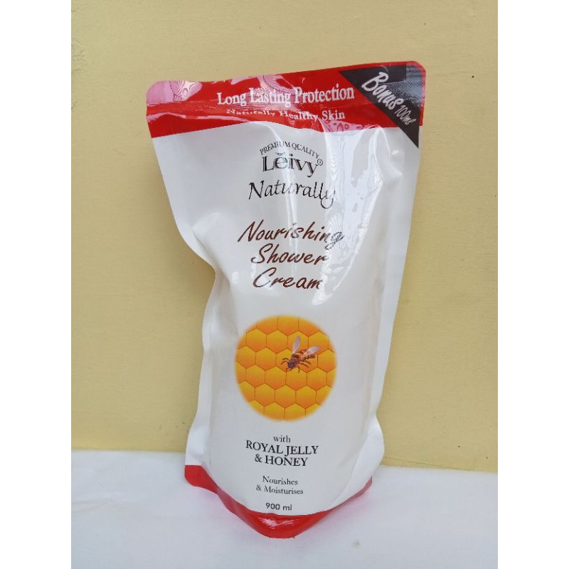 Jual LEIVY ROYAL JELLY HONEY NOURISHING SHOWER SABUN MANDI MADU ...