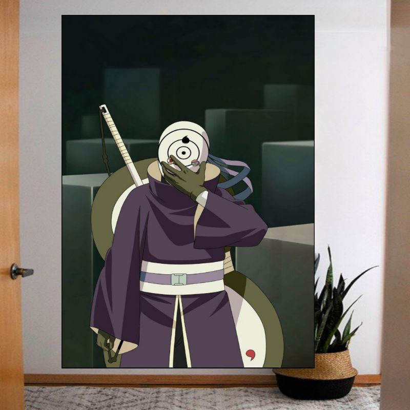 Jual POSTER ANIME UCHIHA OBITO ART PAPER UK 32X48 | Shopee Indonesia