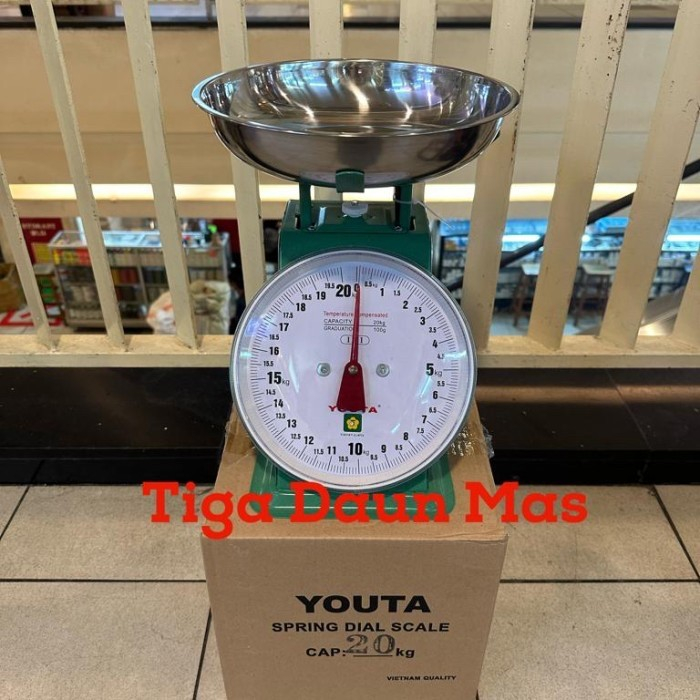 Jual Timbangan Kualitas Vietnam Youta 20 Kg Timbangan Duduk Jarum 20 Kg | Shopee Indonesia