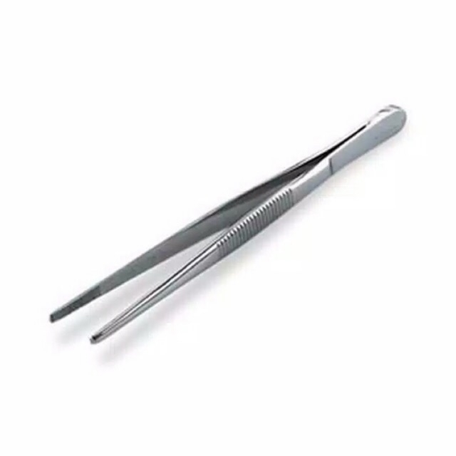 Jual Pinset Anatomi Medis RENZ Stainless/ Pinset Anatomis / Dressing ...