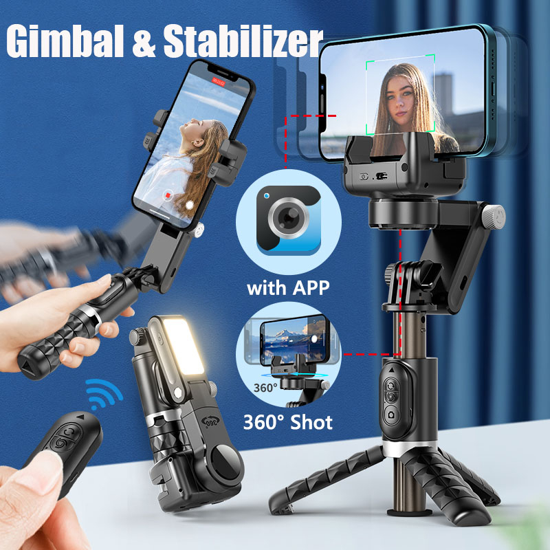 Jual Q18 Gimbal Stabilizer Handphone Gimbal Hp Stabilizer Tongsis Hp ...