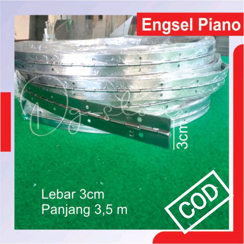 Jual Engsel Piano, Engsel Panjang 3,5 Meter | Shopee Indonesia