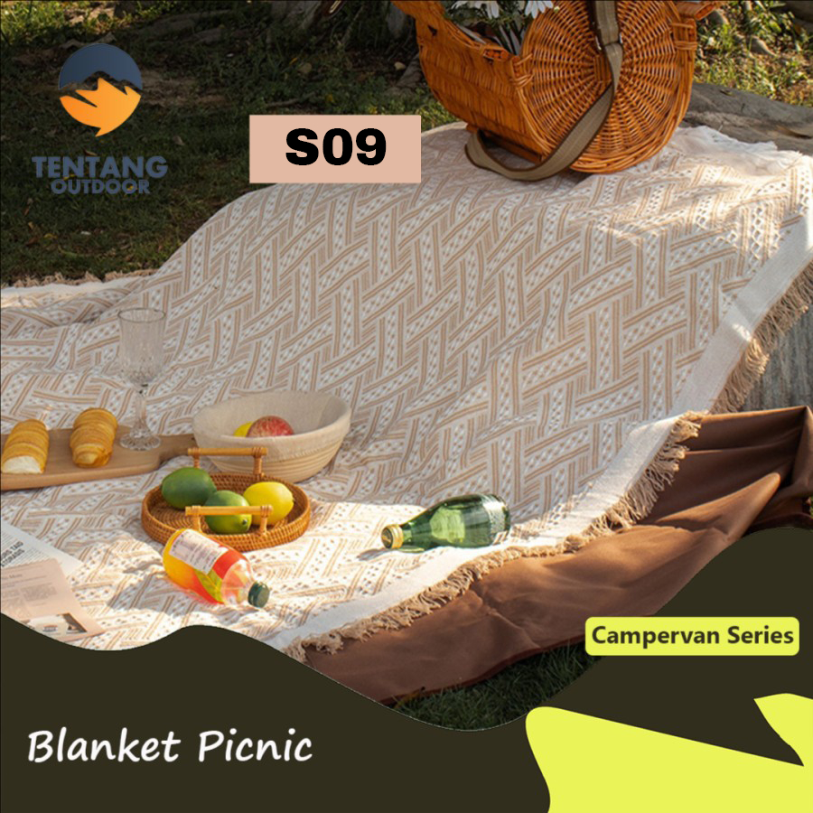 Jual Selimut Tidur Camping Piknik Karpet Blanket Picnic Mat Outdoor ...