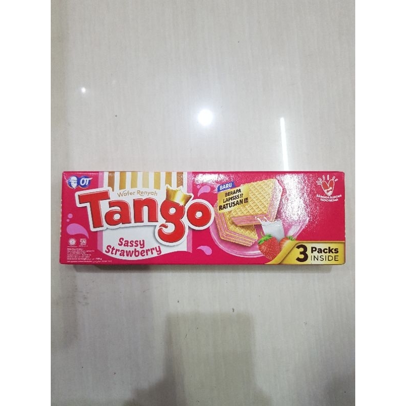 Jual Wafer Tango Tanggo Kemasan Kotak isi 163 gr | Shopee Indonesia
