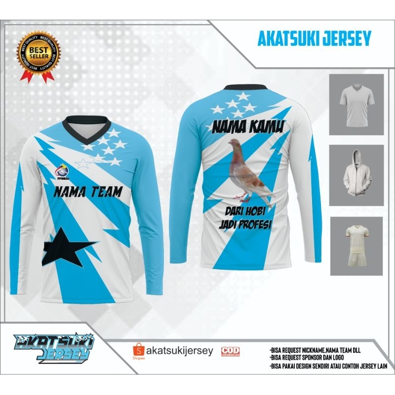 Jual JERSEY MERPATI FULL PRINTING | Shopee Indonesia