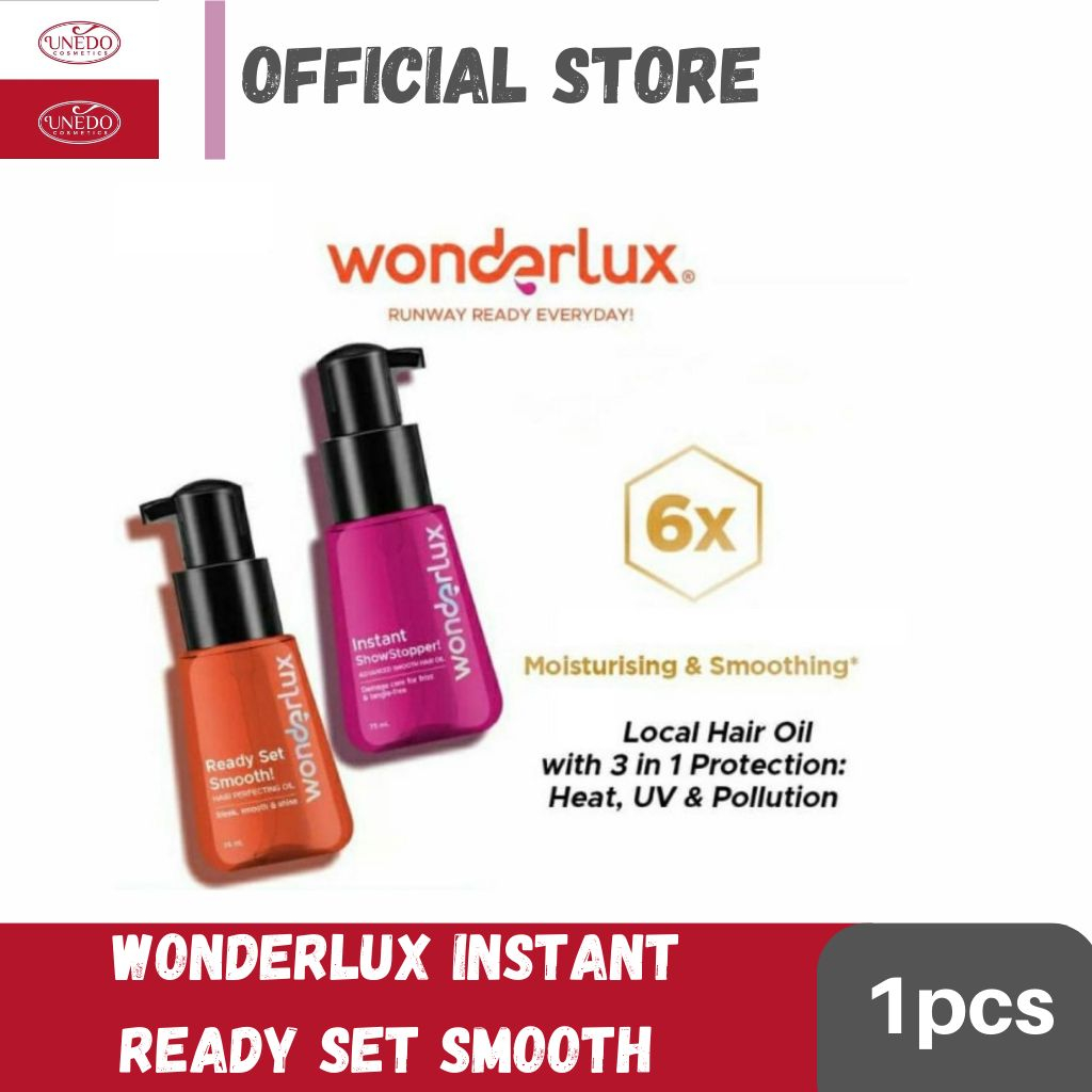 Jual WONDERLUX Instan ShowStopper Advanced Smooth Hair Oil | Ready Set ...