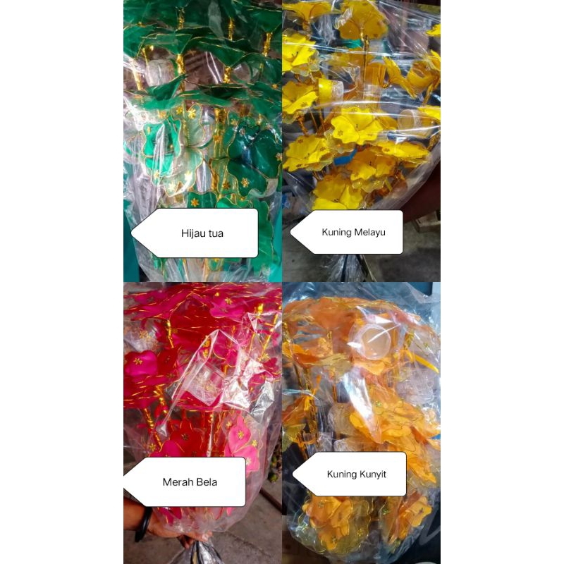 Jual BUNGA BALE TINGKAT DUA/DUA LAPIS LENGKAP | Shopee Indonesia