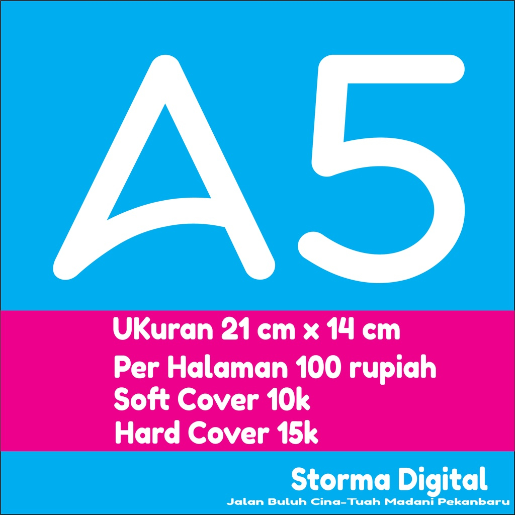 Jual Cover Buku, Buku A5, Soft Cover, Hard Cover, setengah A4, Kertas ...