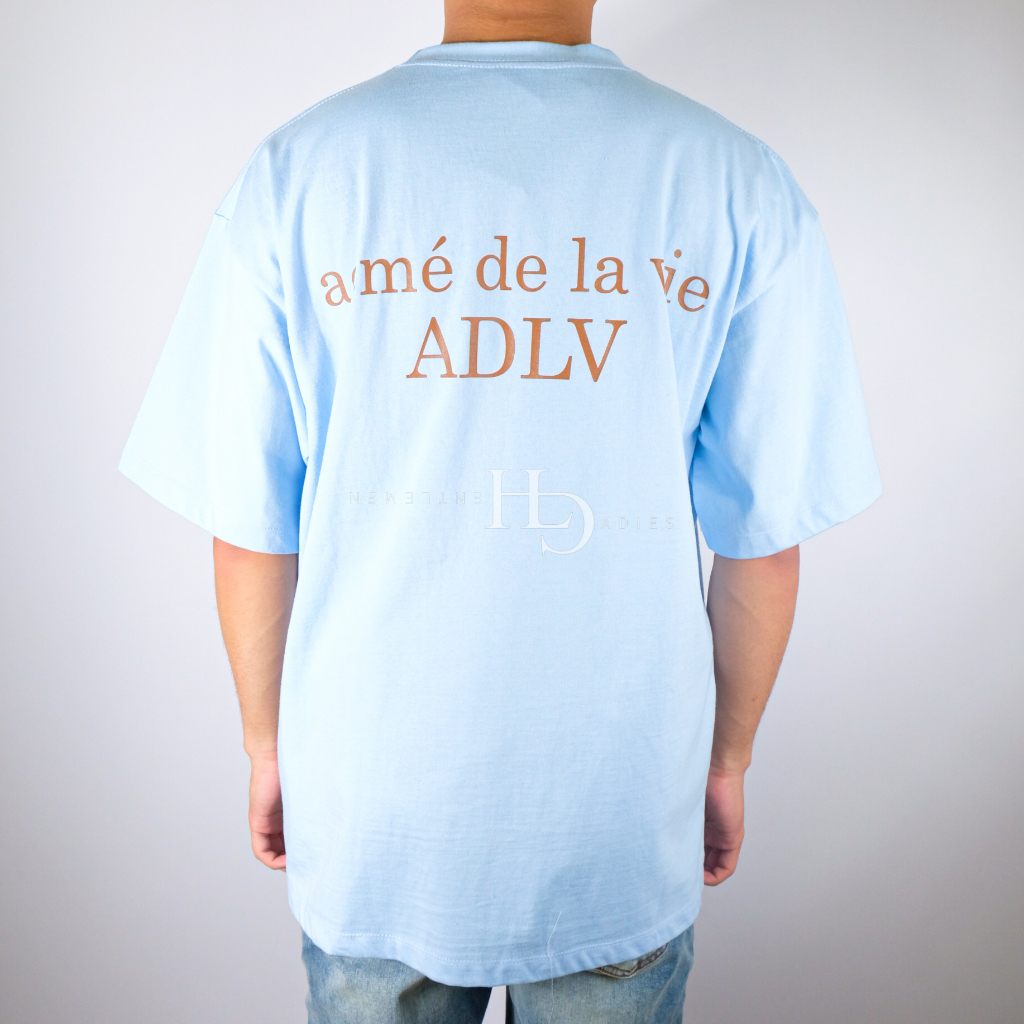 Jual ADLV Basic Tee - Sky Blue 100% Authentic | Shopee Indonesia