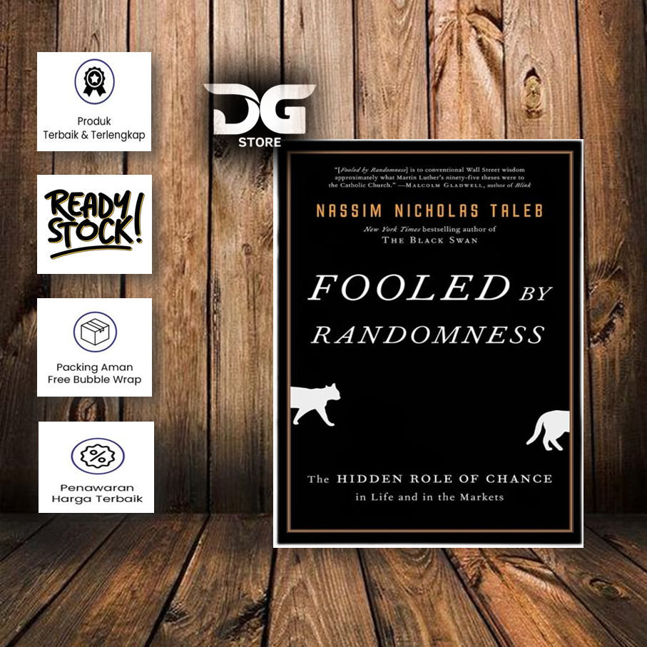 Jual Fooled by Randomness - Nassim Nicholas Taleb (English) | Shopee ...