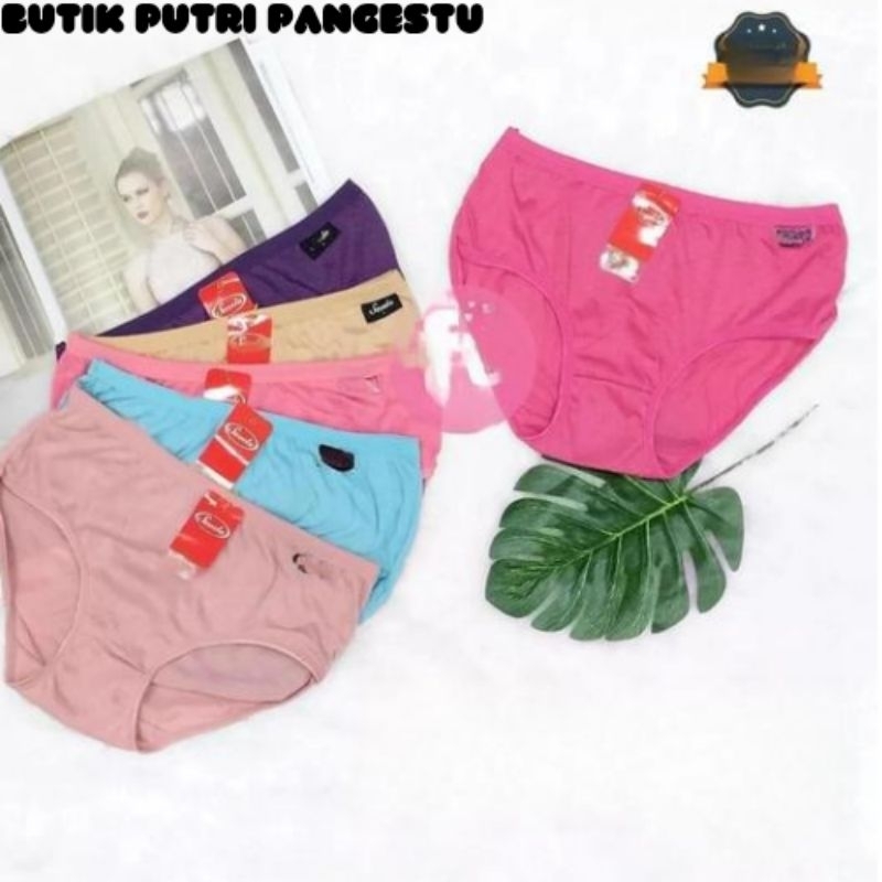 Jual CELANA DALAM WANITA 12PCS DEWASA // celana dalam Size M L XL 3L // Paket hemat celana dalam ...