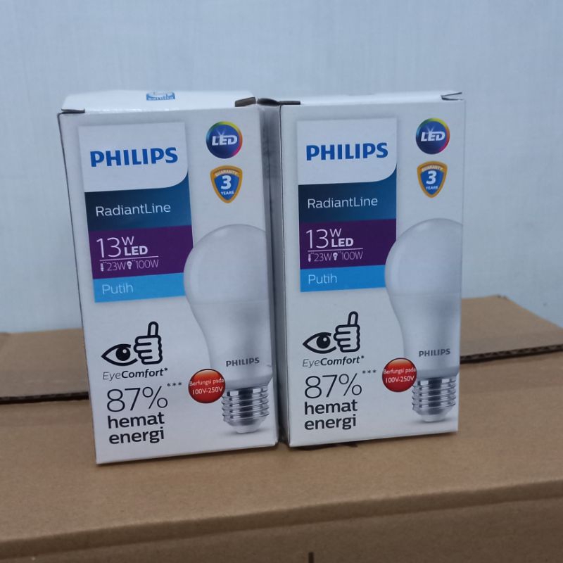 Jual Lampu Led Philips Radiantline 5W, 7W, 9W, 11W, 13W, 15W 6500K ...