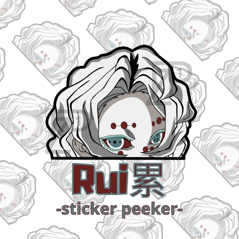 Jual STICKER INTIP ANIME RUI DEMON SLAYER (WATERPROOF) | Shopee Indonesia