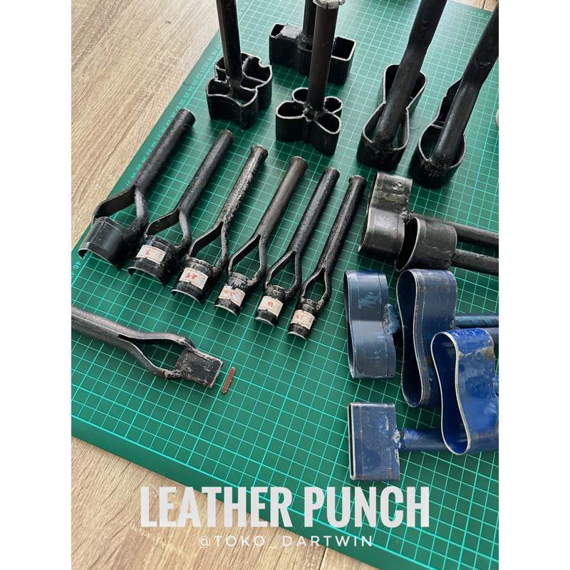 Jual LEATHER PUNCH / LEATHER TOOLS / BISA CUSTOM / PO | Shopee Indonesia