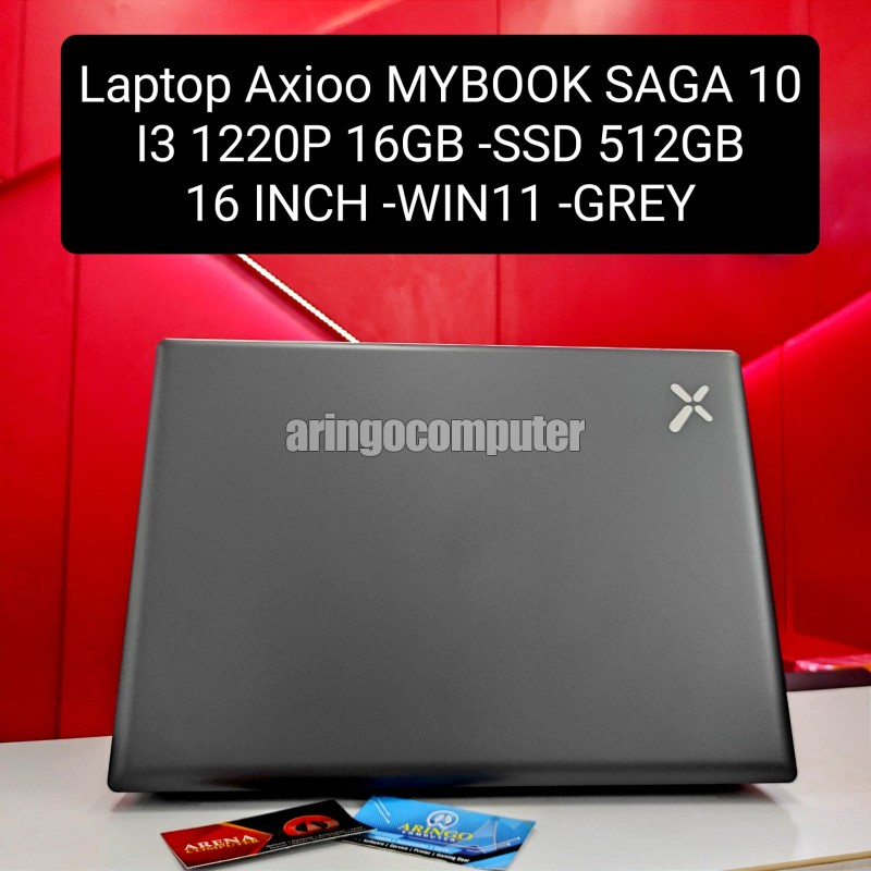 Jual Laptop Axioo MYBOOK SAGA 10 I3 1220P 16GB -SSD 512GB -16 INCH ...