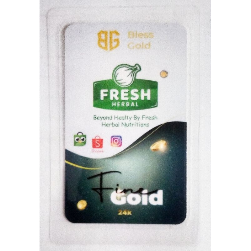 Jual Bless Gold Emas Murni 24 karat 0.001gr | Shopee Indonesia