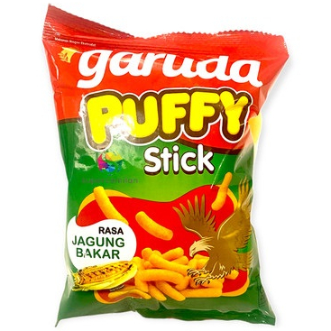 Jual GARUDA PUFFY STICK 20gr JAGUNG BAKAR SNACK CEMILAN ANAK GROSIR ...