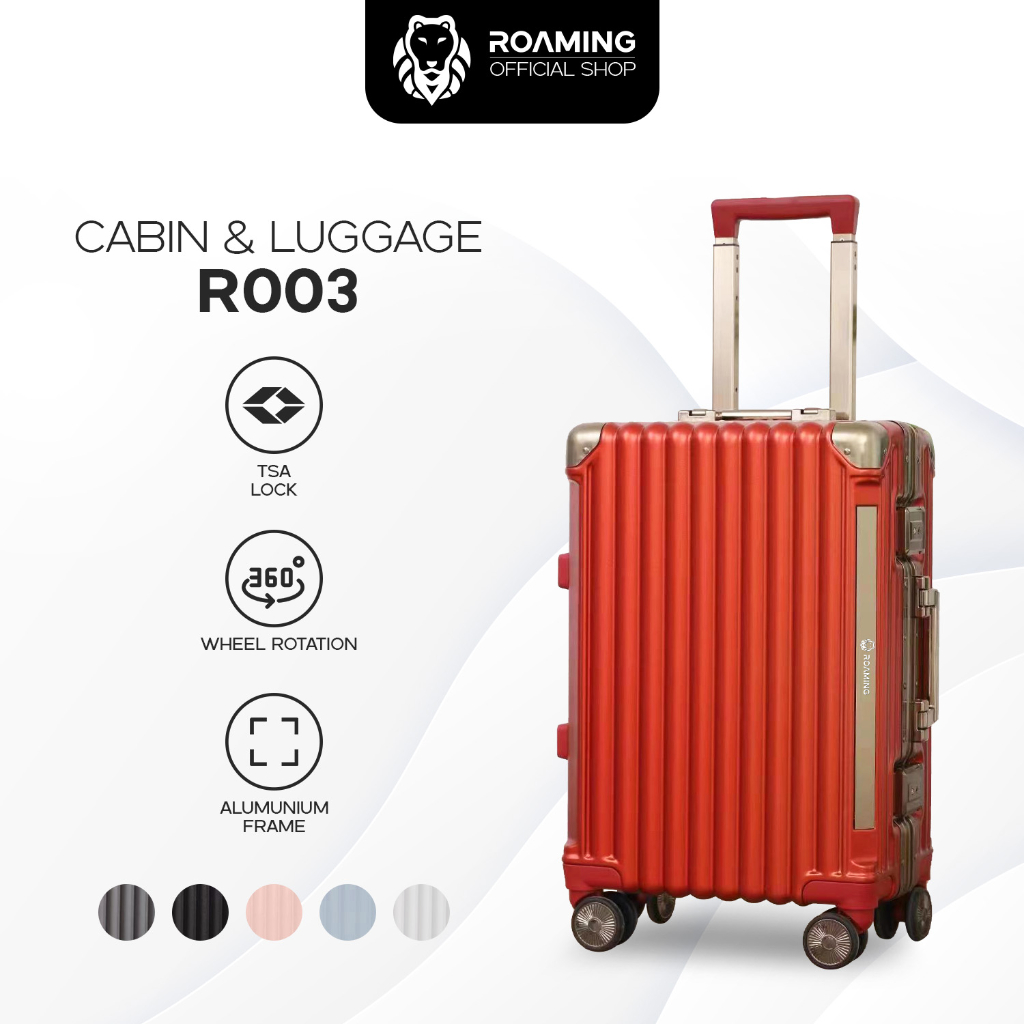 Jual Roaming Koper Kabin & Bagasi Size 20-28 Inch R003 | Shopee Indonesia