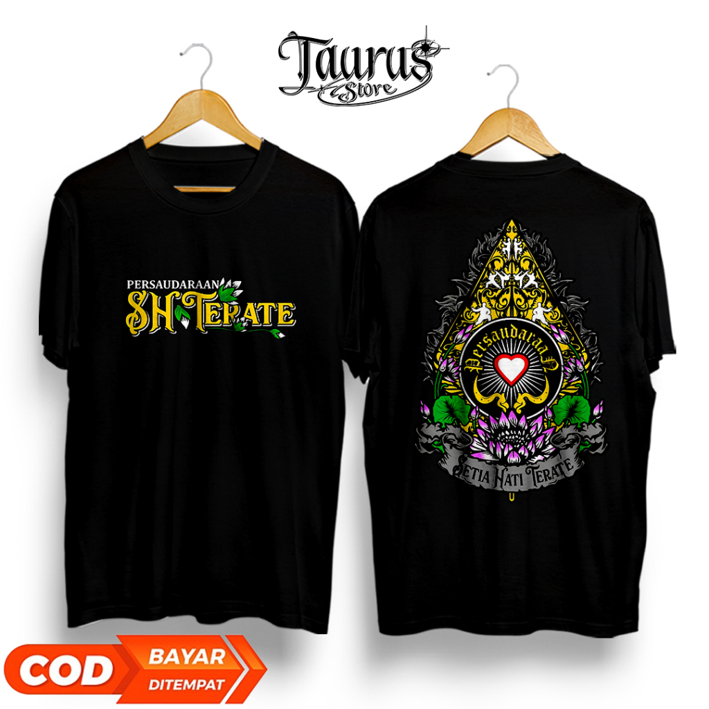 Jual KAOS PSHT LOGO BUNGA TERATE HIJAU -KAOS PSHT MURAH-KAOS TERATE ...