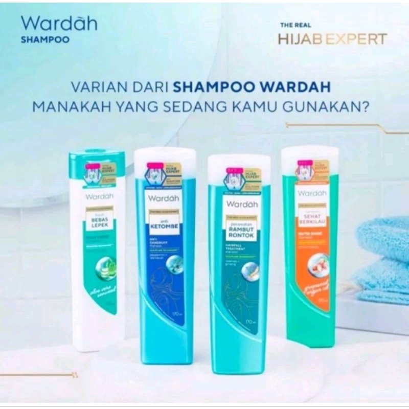 Jual Wardah Shampoo 170ml Anti Dendruff / Hairfall Treatment / Nutri ...