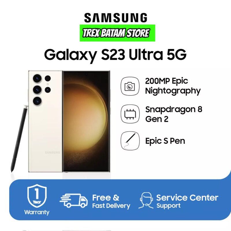 Jual SAMSUNG GALAXY S23 ULTRA 5G 12/256 GB GARANSI RESMI [ BATAM ...