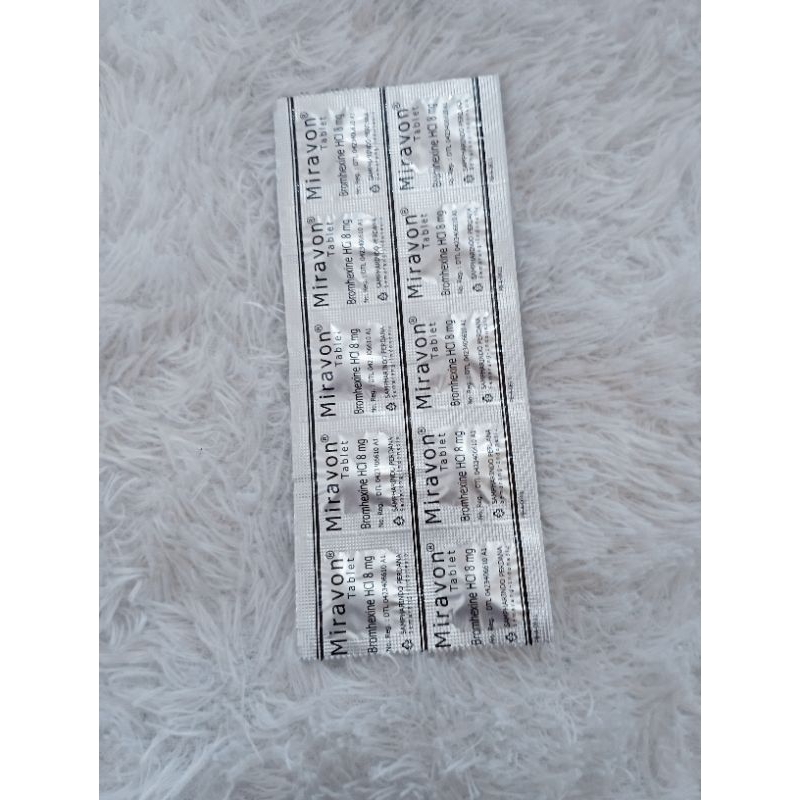 Jual OBAT BATUK MIRAVON 1STRIP 10TABLET | Shopee Indonesia