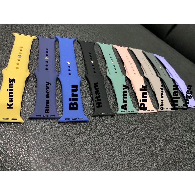 Jual STRAP TALI APPLE WATCH MODEL ORIGINAL SERIES 1/2/3/4/5/6/SE/7/8 ...