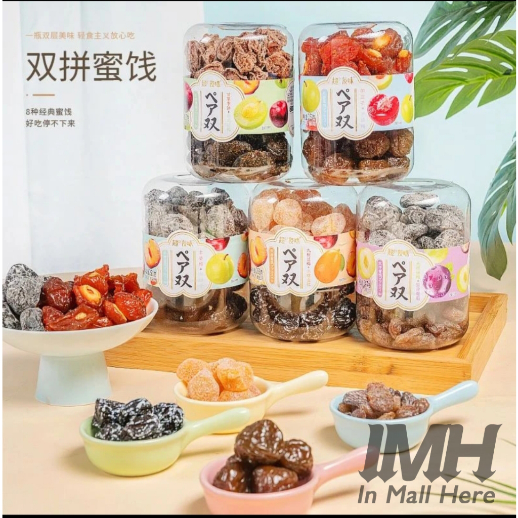Jual [HALAL] Mix Manisan Buah 2in1 candied fruit 2 in 1 Dried Plum ...