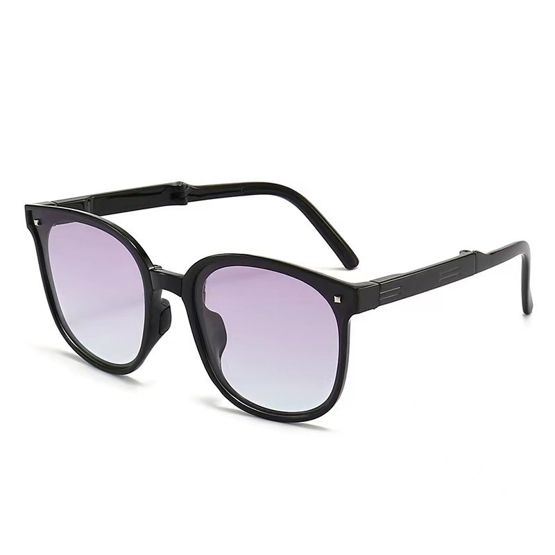 Jual K ( KH16 ) KACAMATA LIPAT HITAM GRADASI TRANSPARAN / KACAMATA ...