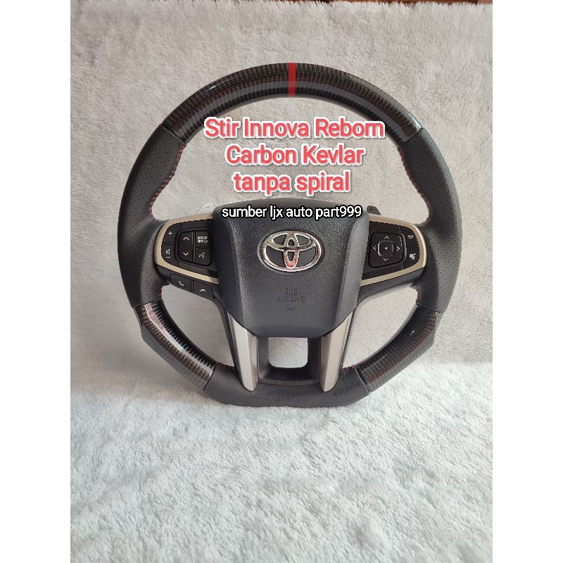 Jual Stir Innova Reborn Carbon Kevlar komplit Paddle Shift full option ...