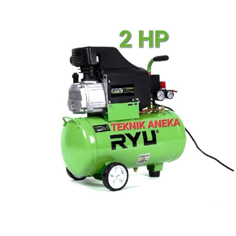 Jual RYU RCP 200-1 COMPRESOR 2 HP KOMPRESOR UDARA LISTRIK RYU RCP200-1 | Shopee Indonesia