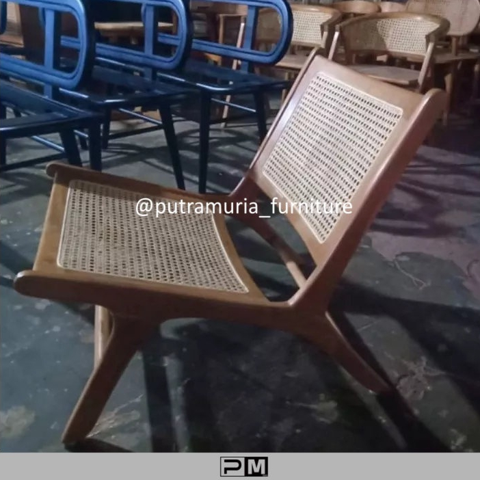 Jual KURSI RETRO KURSI KOMBINASI ROTAN RANGKA KAYU SOLID | Shopee Indonesia