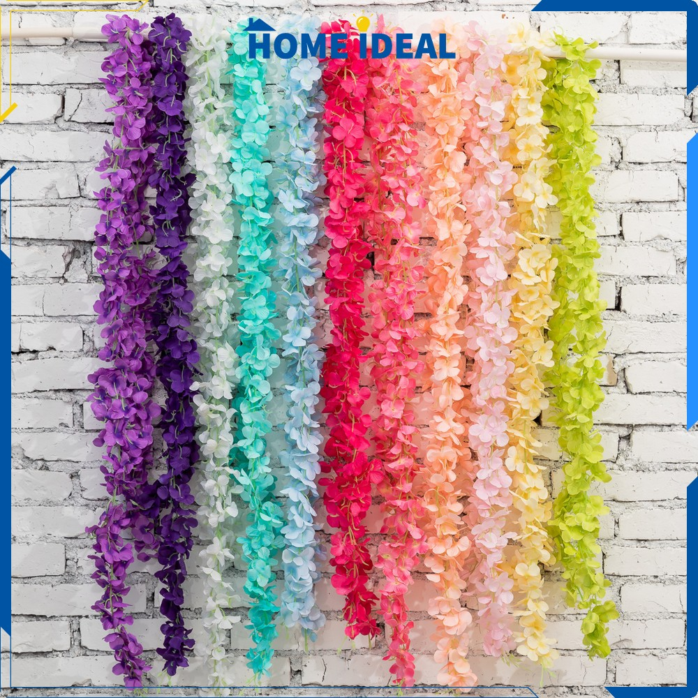 Jual Bunga Juntai Artificial Dekorasi Wedding Bunga Plastik Multifungsi ...