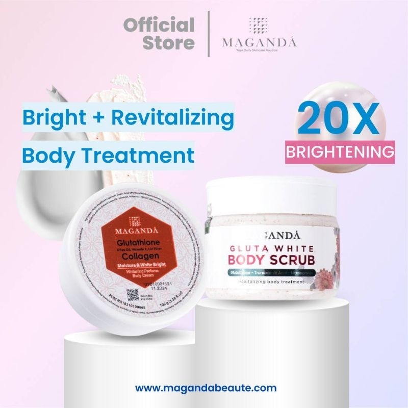 Jual Maganda Paket Putih Merata Whitening Parfume Bodycream dan Gluta ...