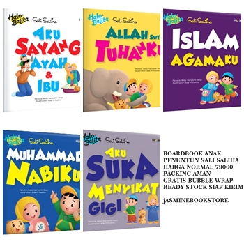 Jual Halo Balita Sali Saliha Muhammad Nabiku Allah Tuhanku Islam Agamaku(Boardbook) | Shopee ...
