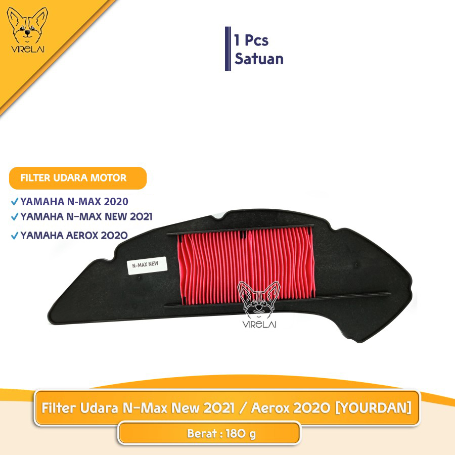Jual Filter Udara N-Max / N-Max New 2021 / Aerox 2020 [YOURDAN ...