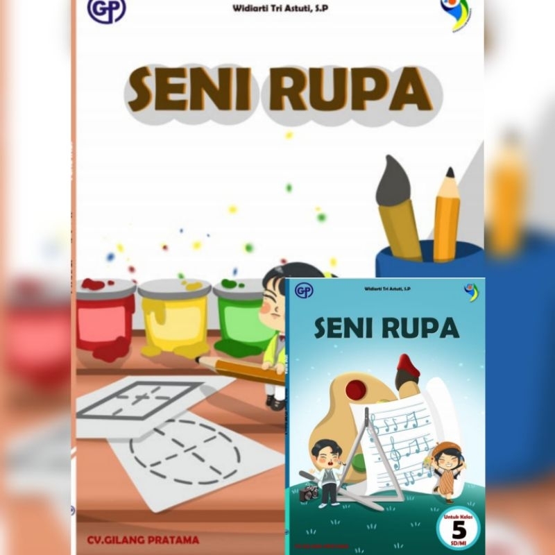 Jual BUKU SENI RUPA UNTUK SD/MI KELAS 2&5 KURIKULUM MERDEKA PENERBIT CV GILANG PRATAMA | Shopee ...
