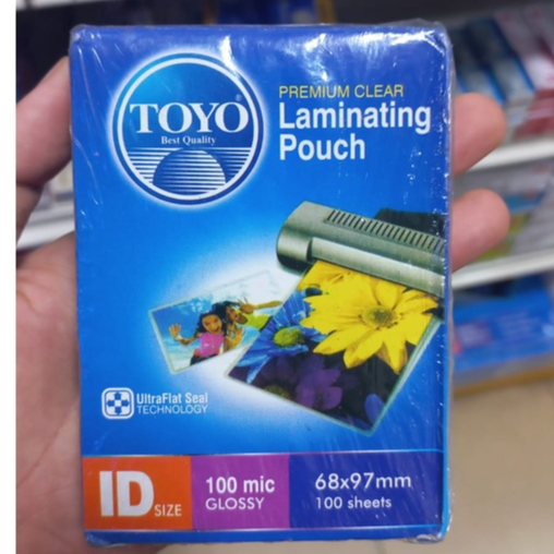 Jual TOYO - LAMINATING KTP / PLASTIK LAMINATING 100 MIC GLOSSY | Shopee ...