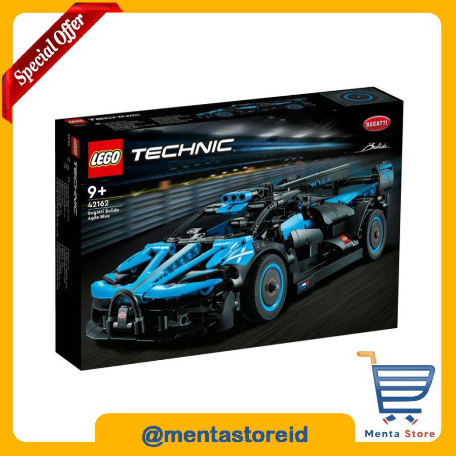 Jual LEGO Technic 42162 Bugatti Bolide Agile Blue | Shopee Indonesia