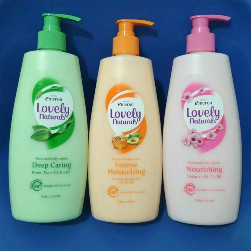 Jual EMERON Lovely White UV & Naturals Hand and Body Lotion ...