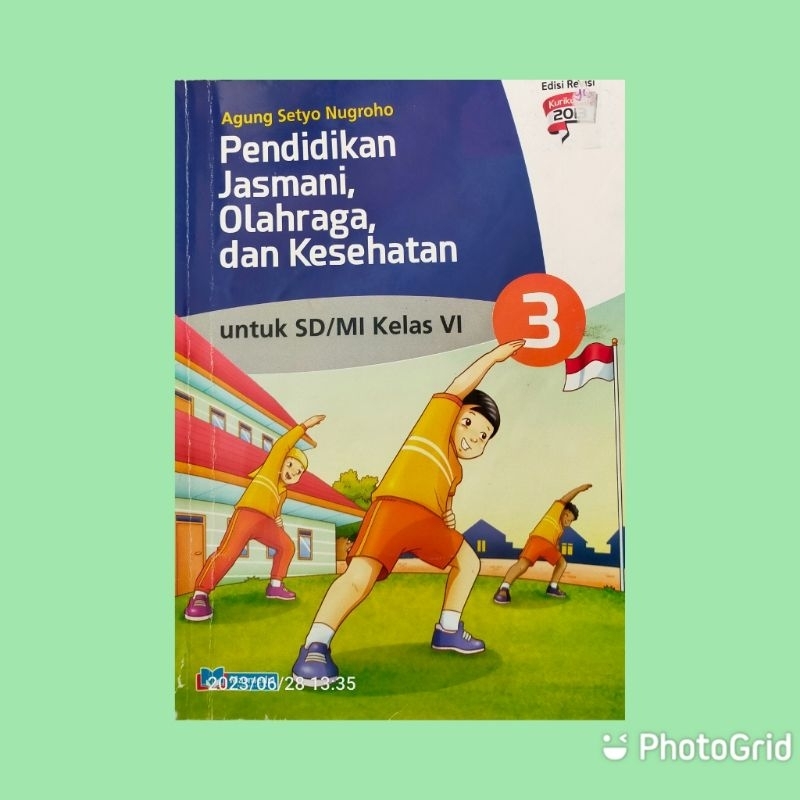 Jual PENDIDIKAN JASMANI OLAHRAGA DAN KESEHATAN UNTUK SD/MI KELAS VI | Shopee Indonesia