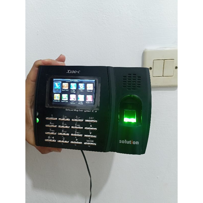 Jual Mesin absensi solution X100C | Shopee Indonesia