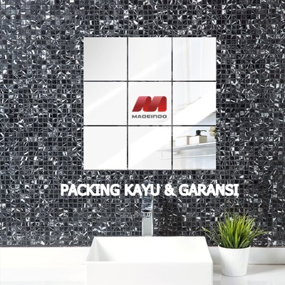 Jual Kaca Cermin Wallmoulding Tempel Aesthetic Persegi Dekorasi Hiasan ...