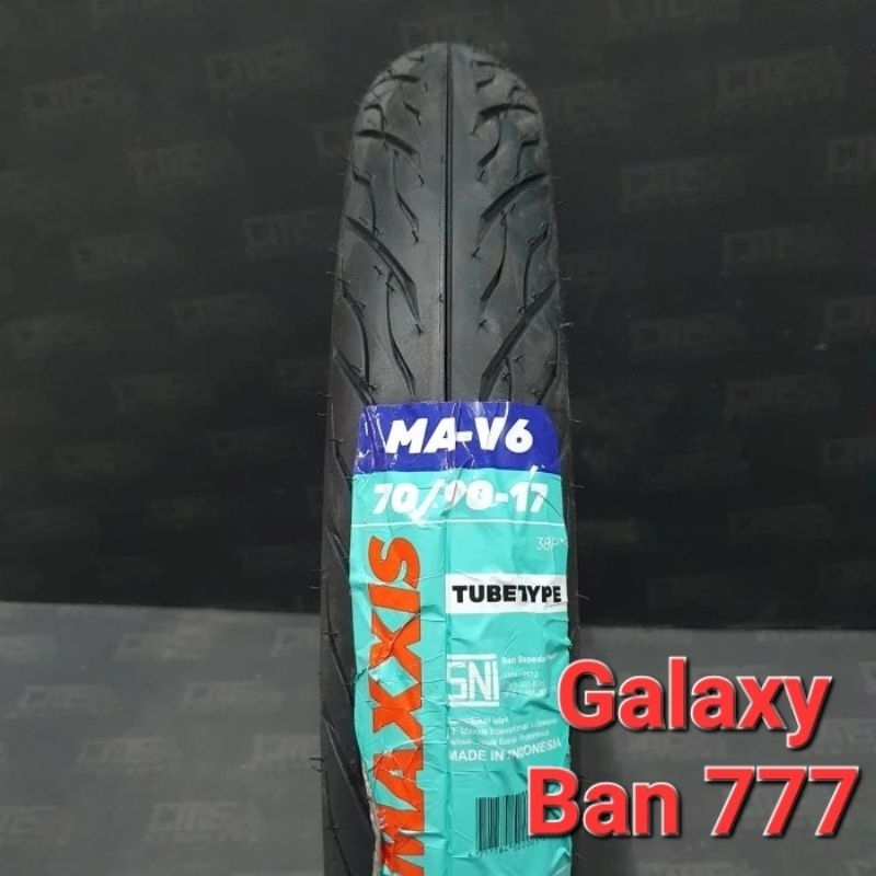 Jual Ban Motor Maxxis 70/90-17 MA V6 Tubetype Ban Depan Supra Karisma ...