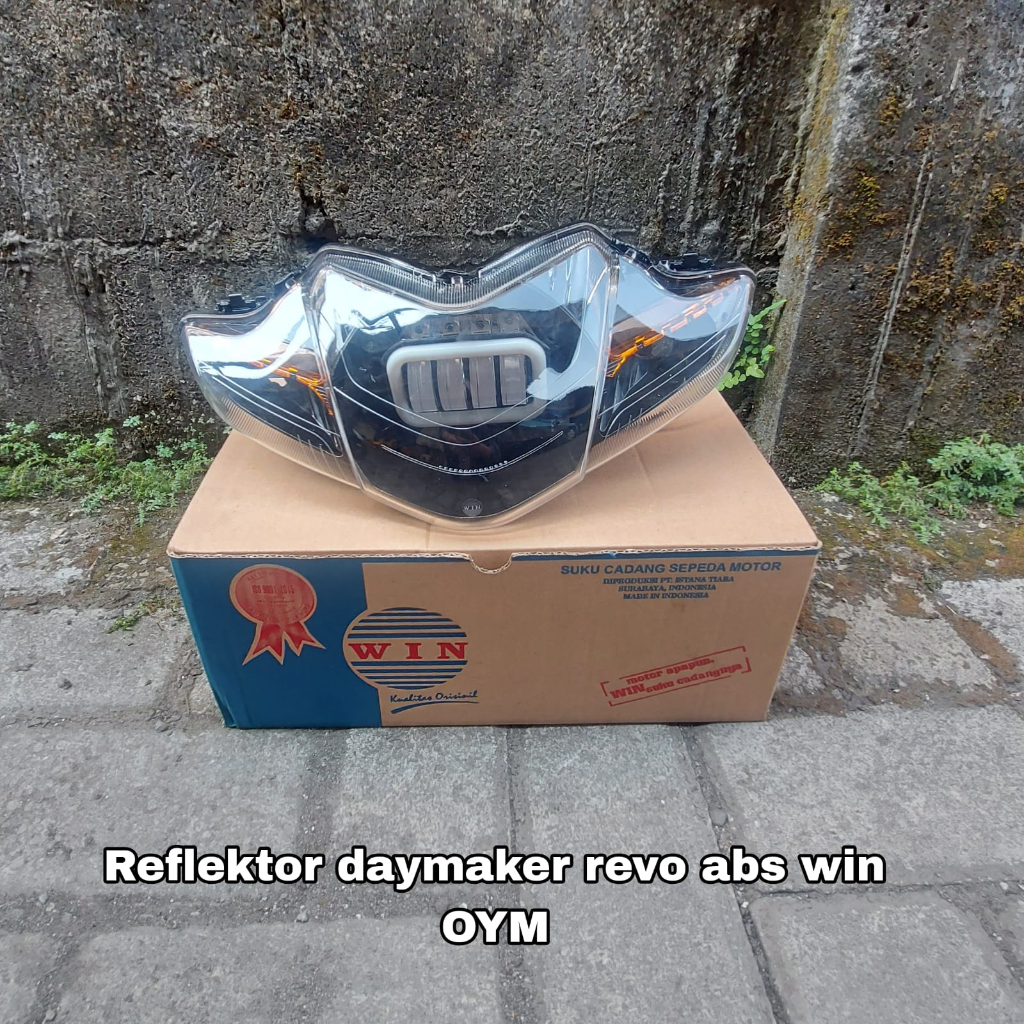 Jual REFLEKTOR LAMPU DEPAN MIKA LAMPU REVO ABSOLUTE + DAYMAKER WIN ...