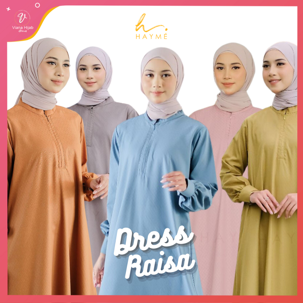 Jual Gamis Polos Wanita Maxi Dress Couple Raisa By Hayme Motif Monogram ...